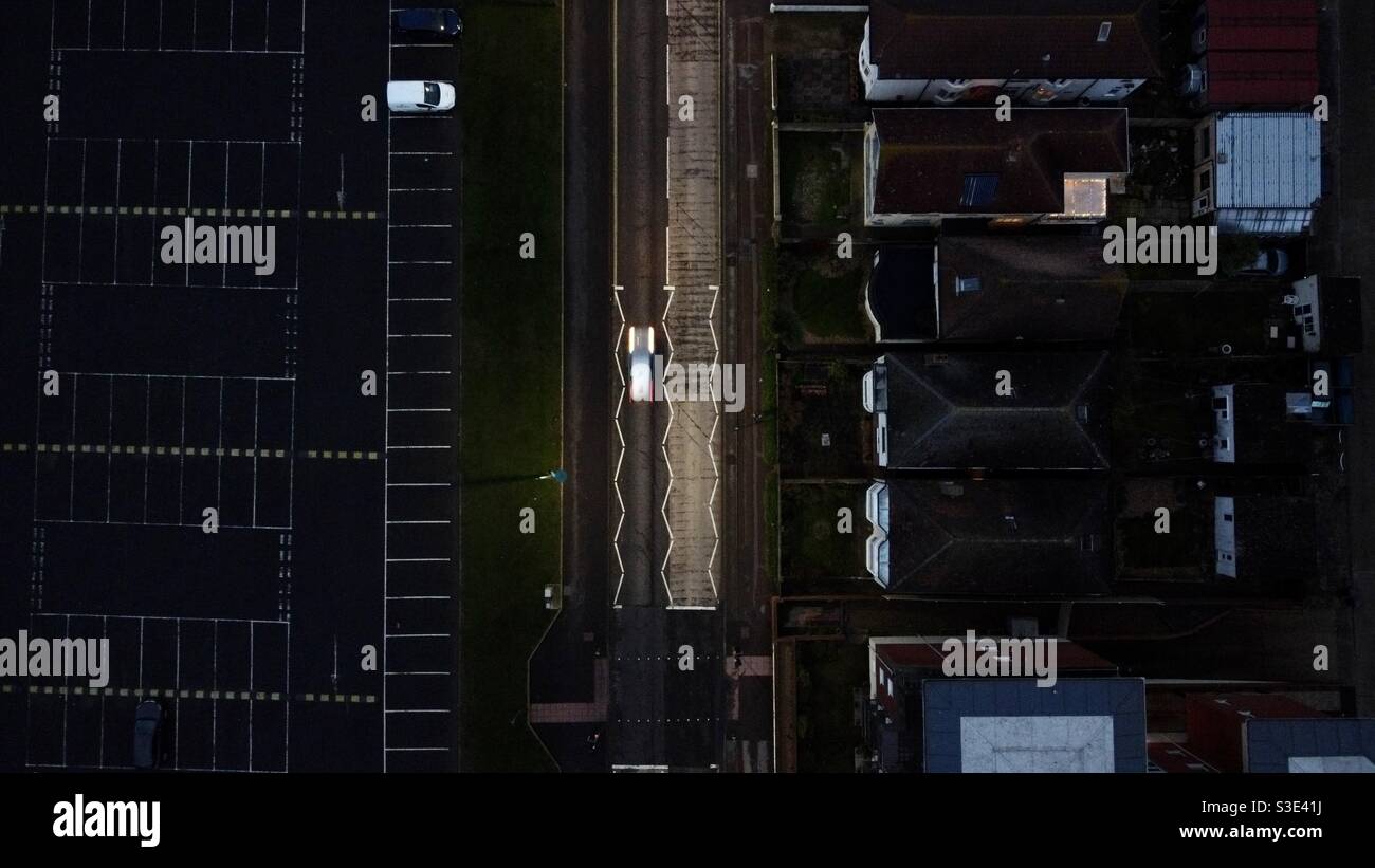 Arial street view hi-res stock photography and images - Alamy