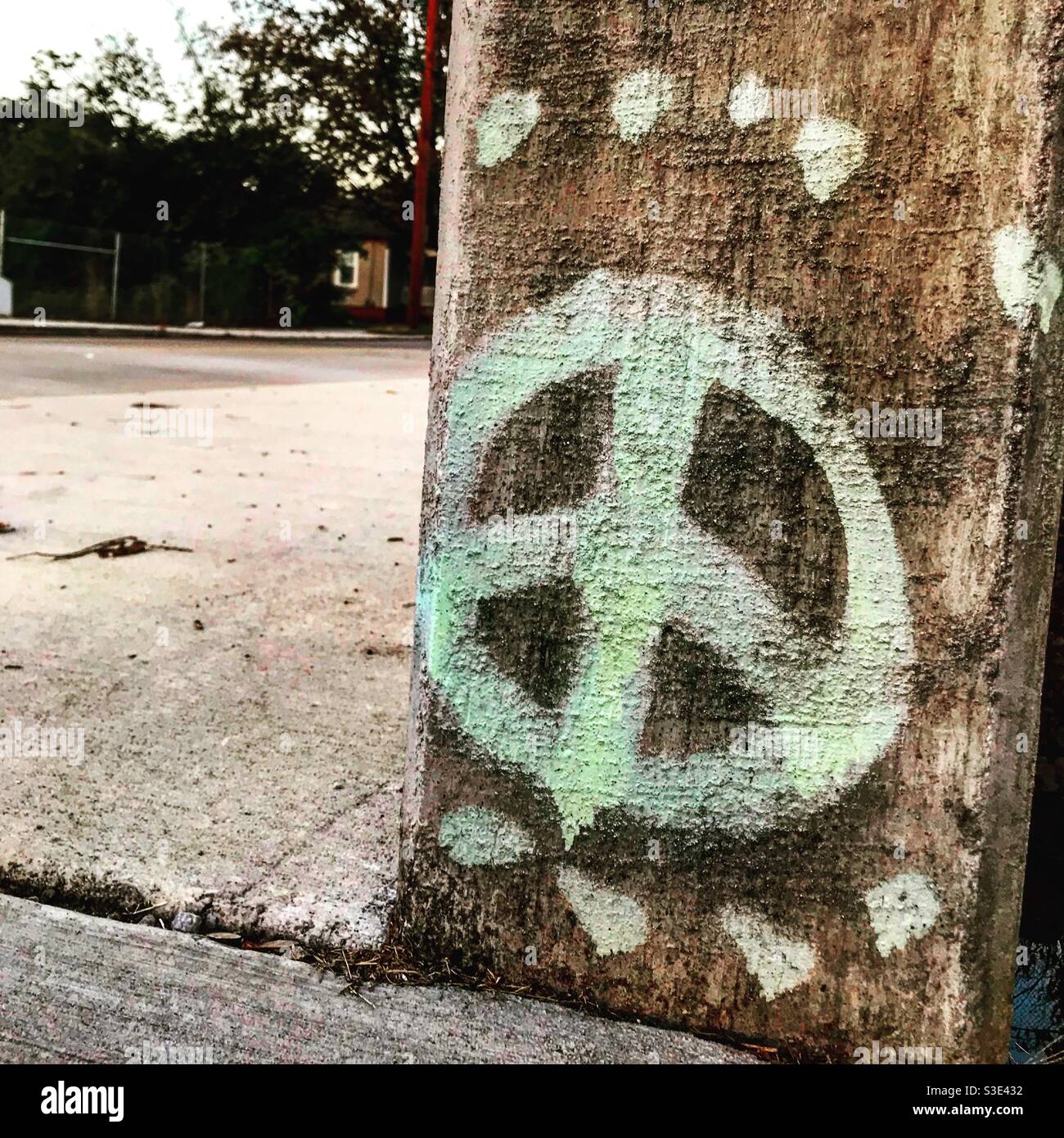 Peace pole hi-res stock photography and images - Alamy