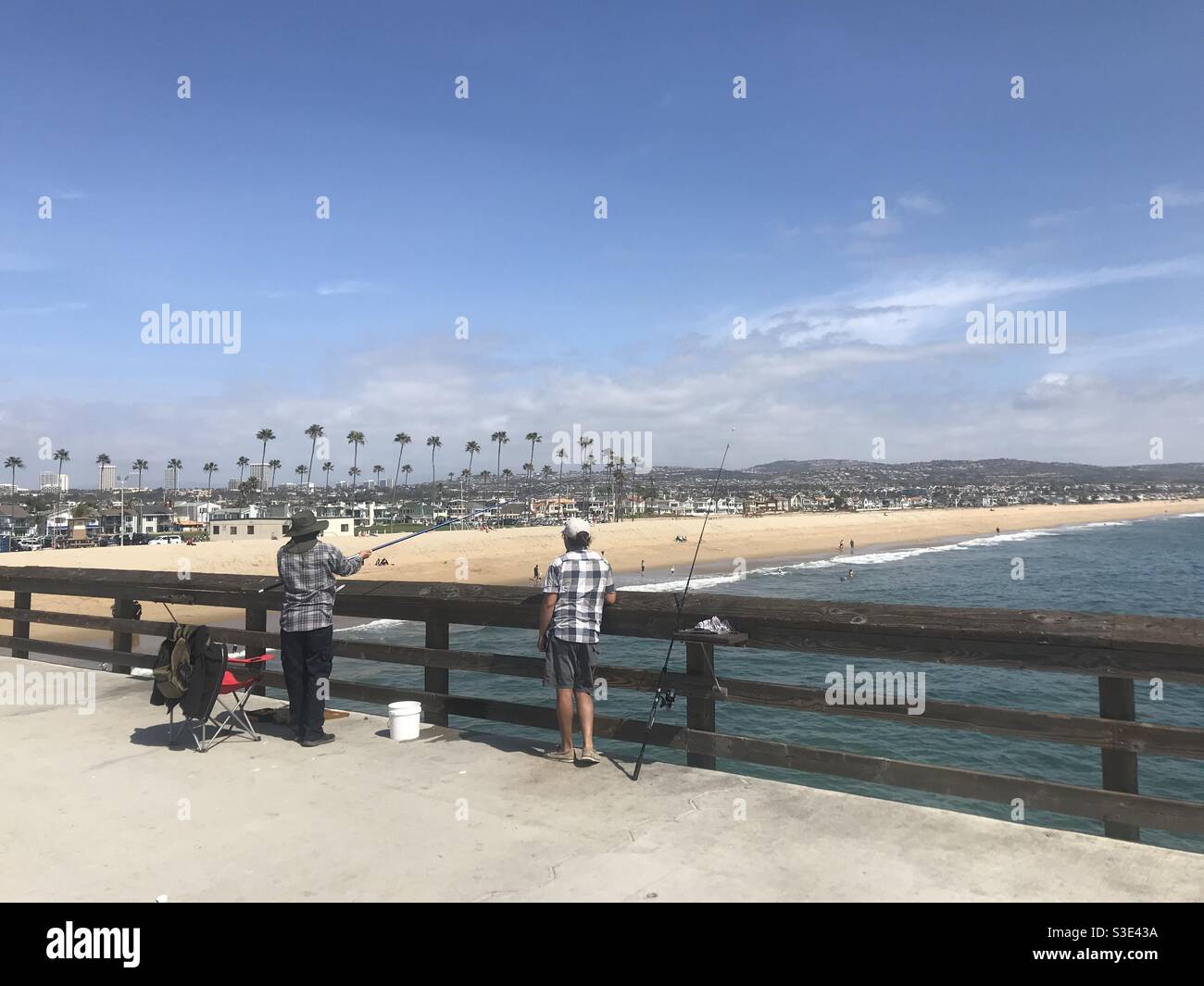 Peer poles hi-res stock photography and images - Alamy