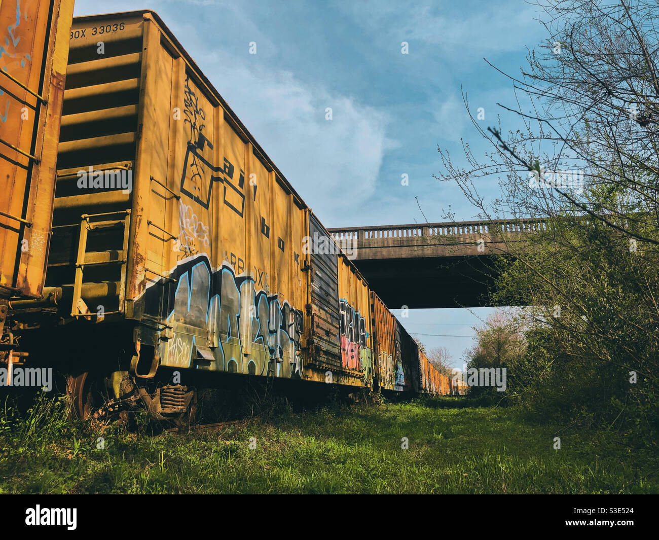 Train Boxcars High Resolution Stock Photography and Images - Alamy