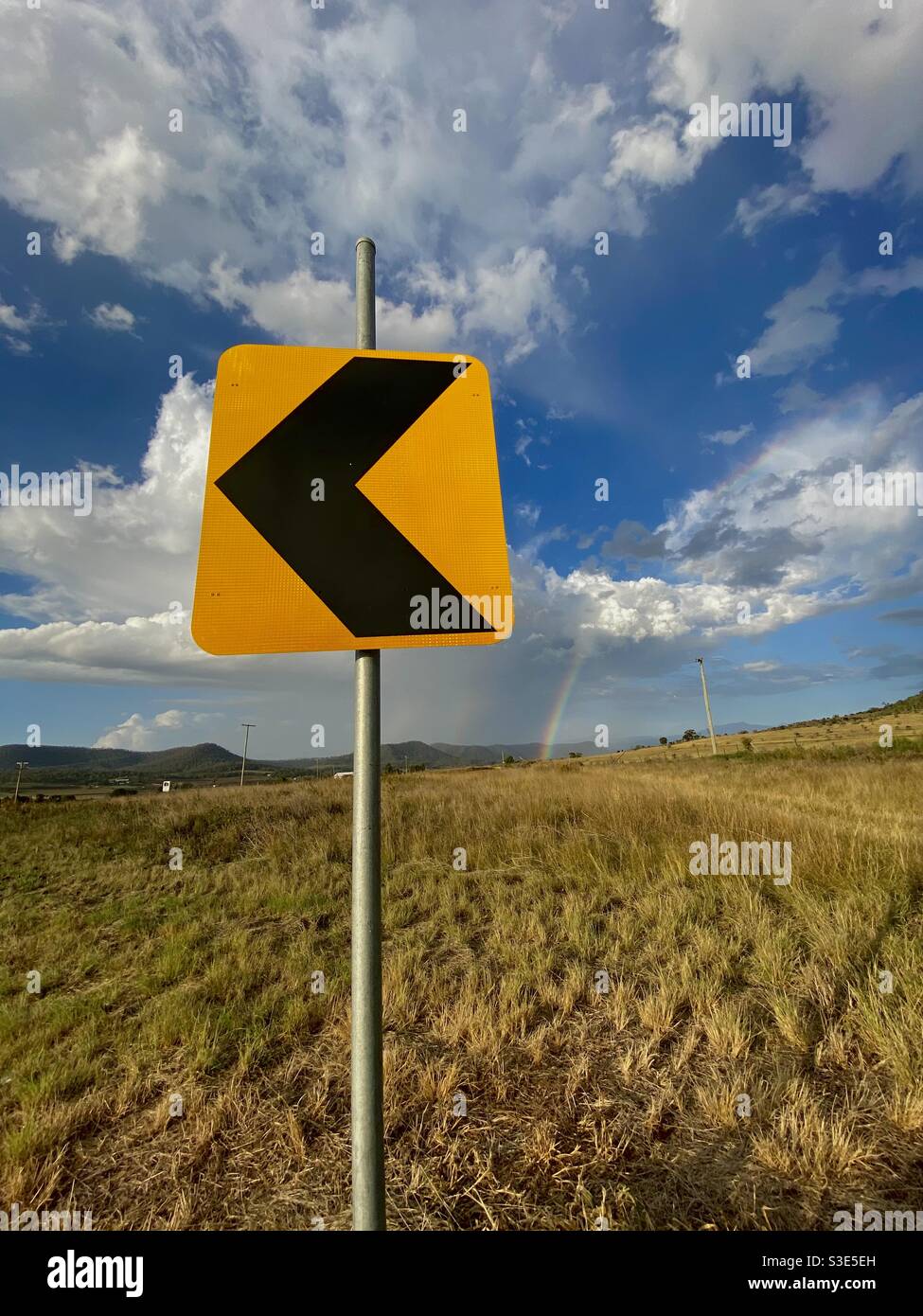 Sign with rainbow hi-res stock photography and images - Alamy