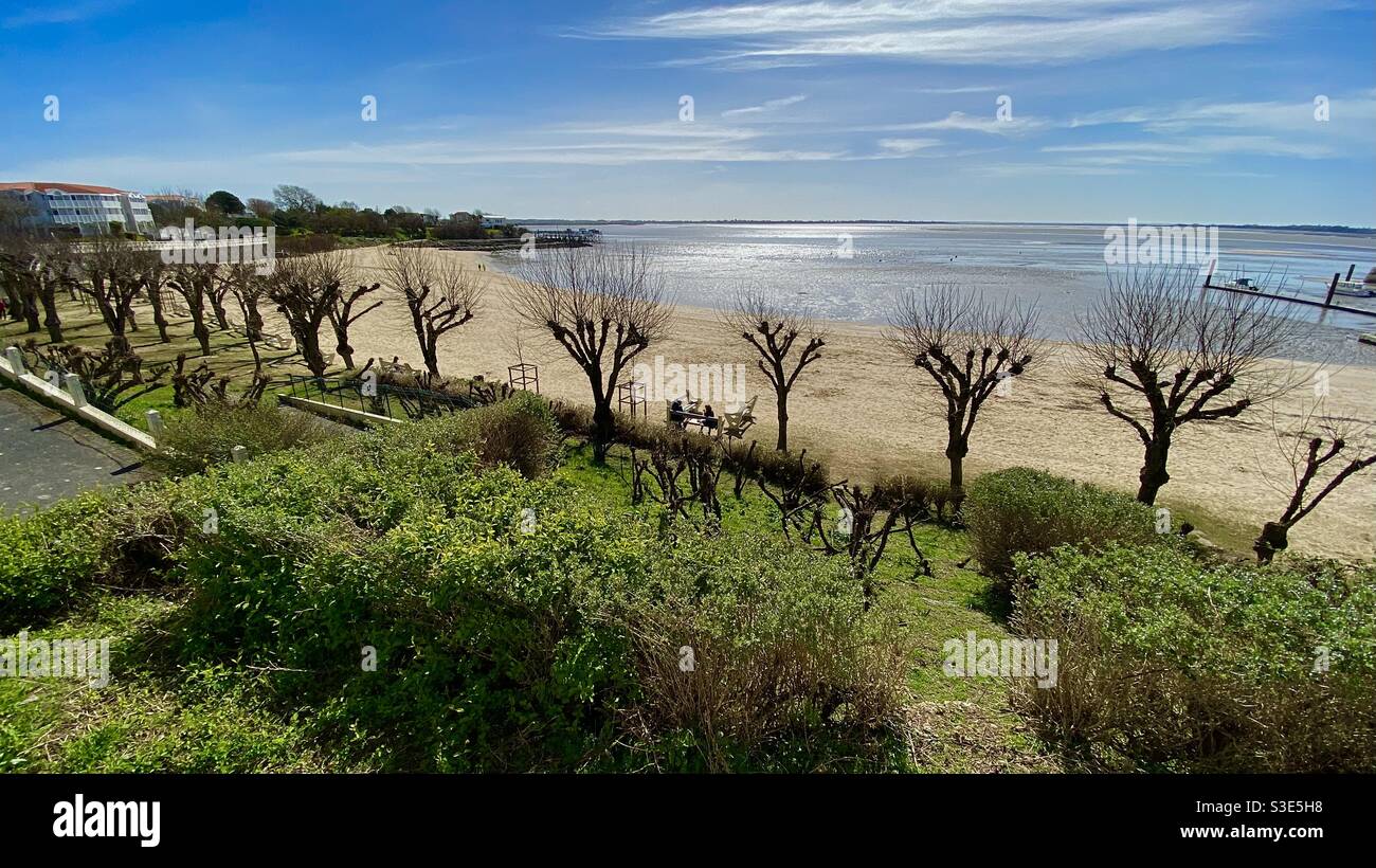 Seafront at Fouras Charente-Maritime France Stock Photo - Alamy