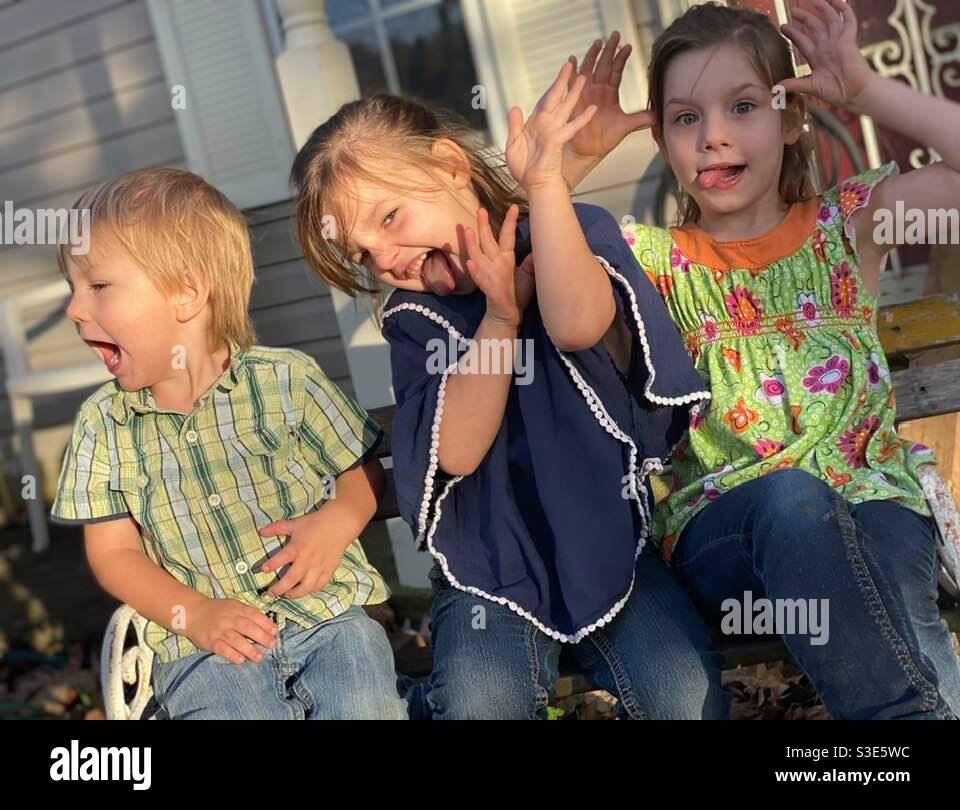 Crazy Kids High Resolution Stock Photography and Images - Alamy