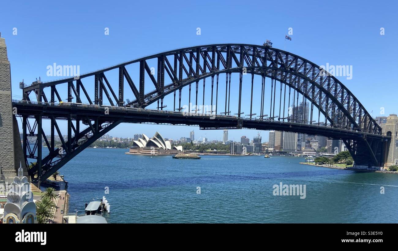 Harbour bridge of sydney hi-res stock photography and images - Alamy