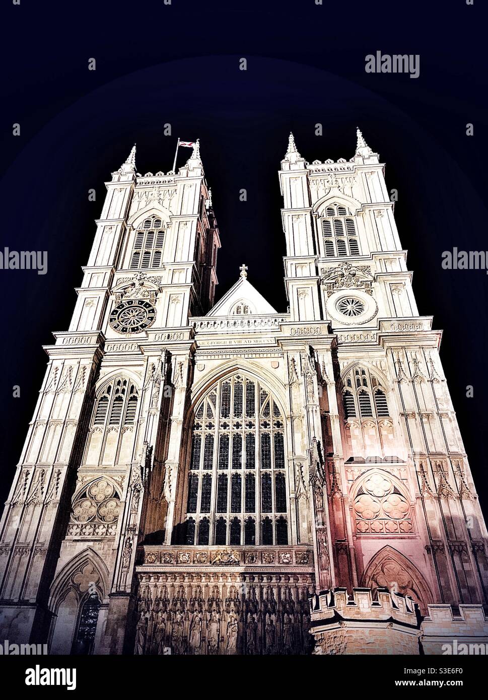 Black White Westminster Abbey In High Resolution Stock Photography and ...