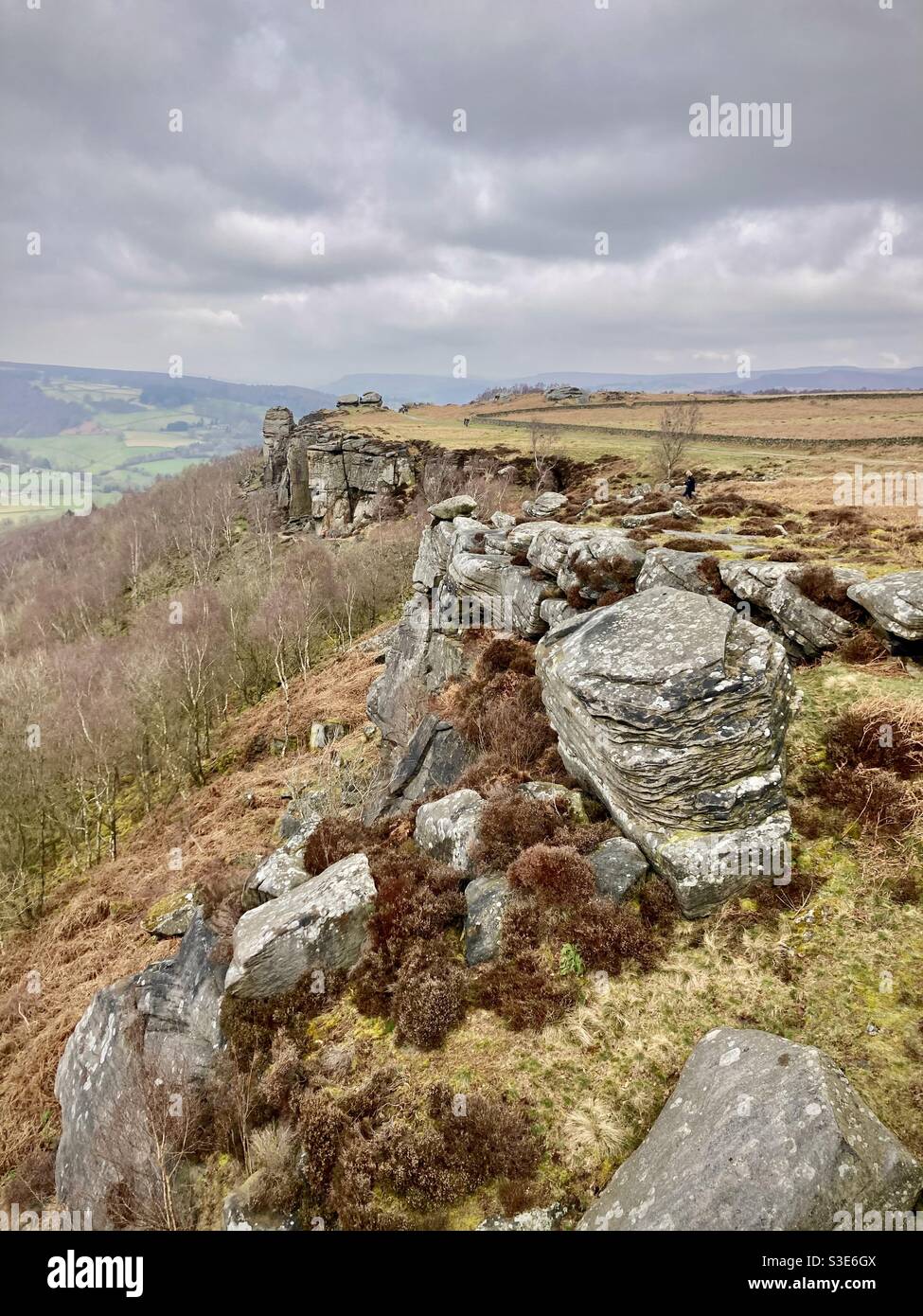 Froggatt Edge, Peak District, UK Stock Photo - Alamy