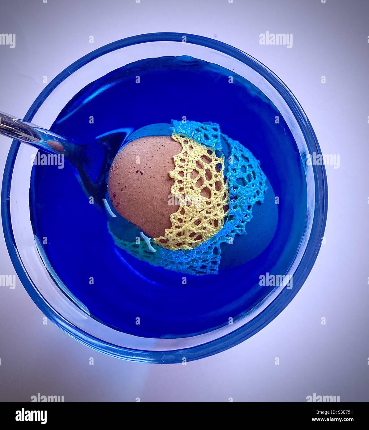 Dying Easter egg Stock Photo - Alamy