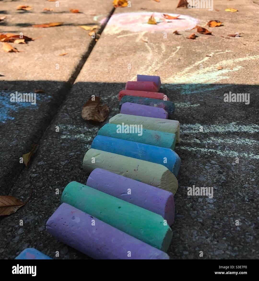 Chalk art nature hi-res stock photography and images - Alamy