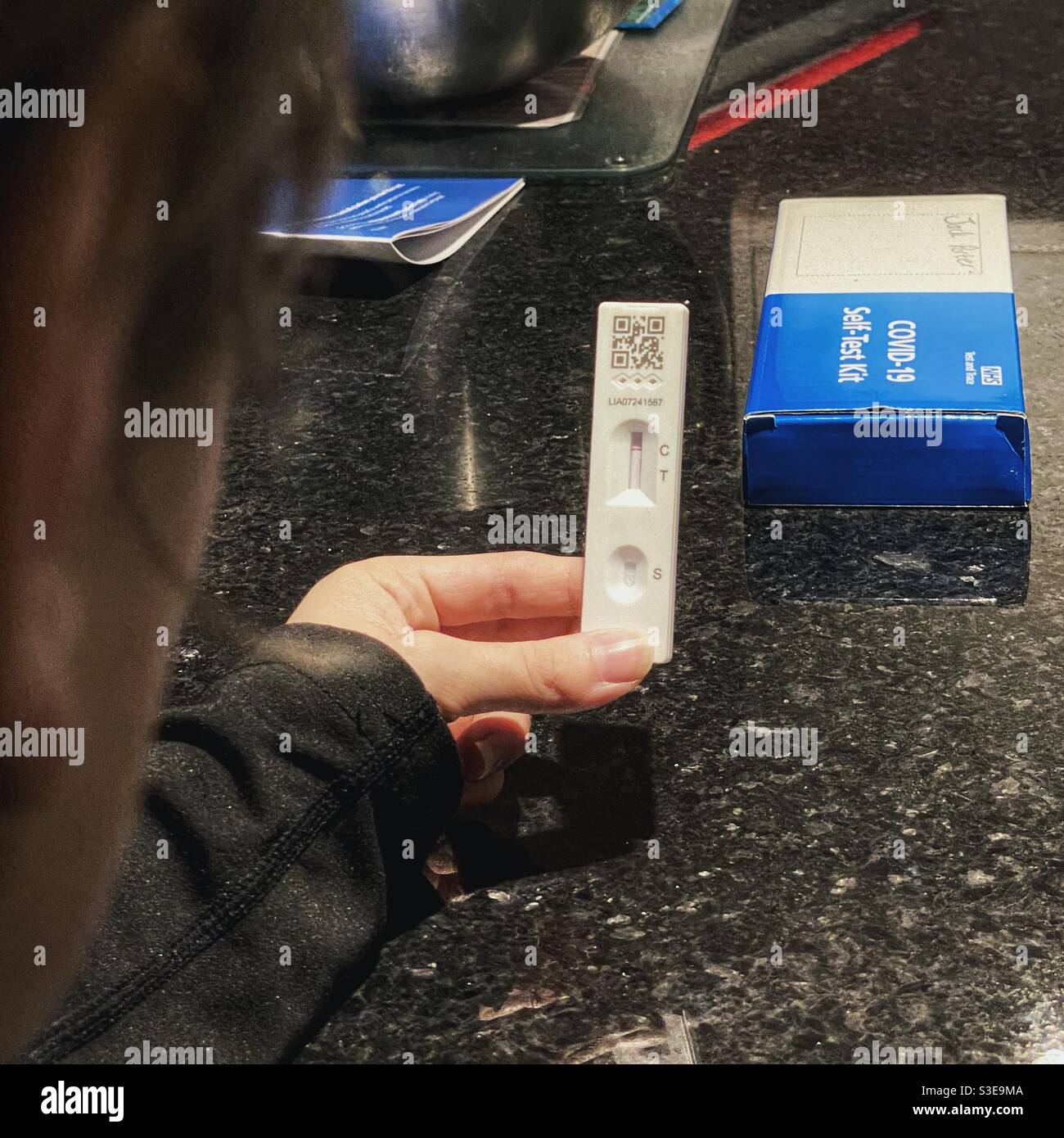 Covid-19 self test kit Stock Photo - Alamy