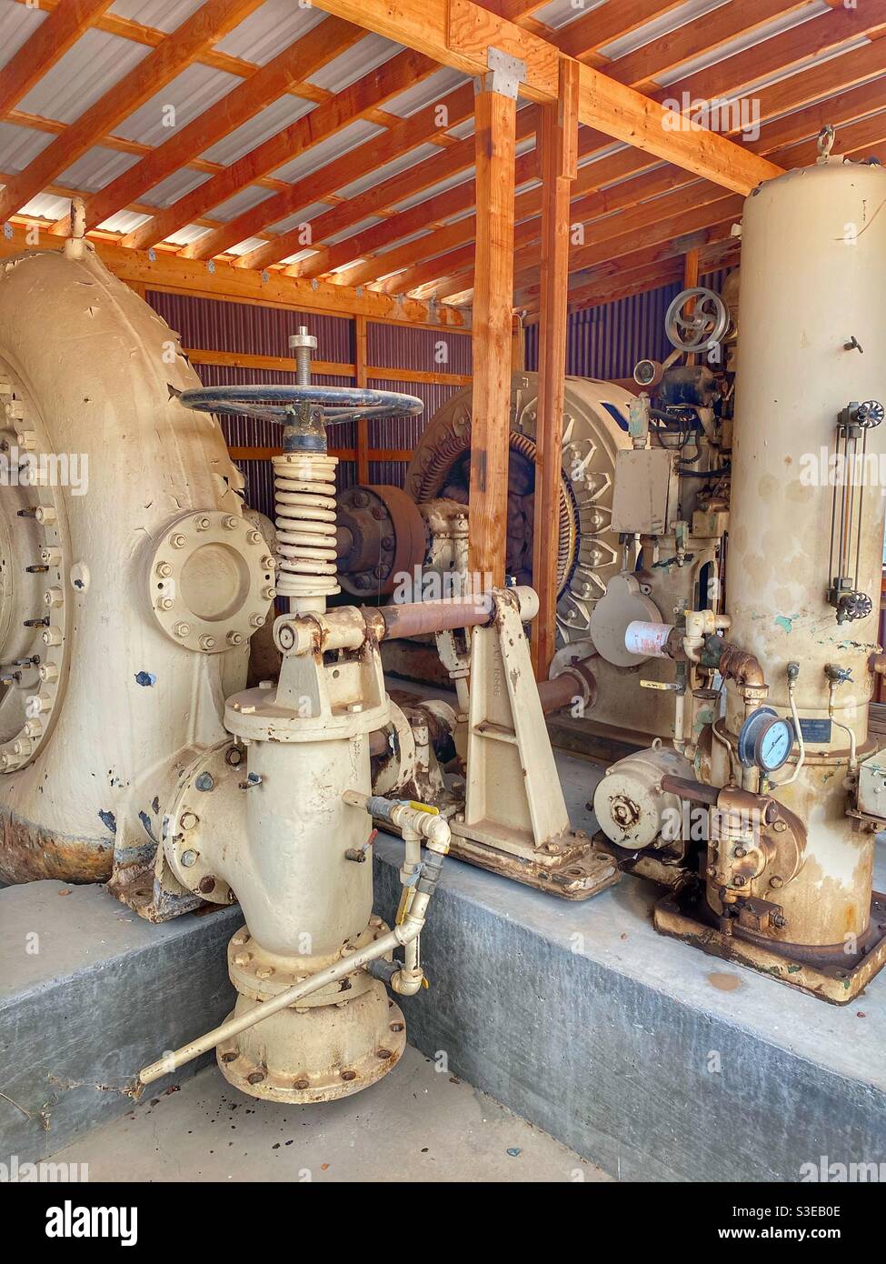 Old mining equipment hi-res stock photography and images - Alamy