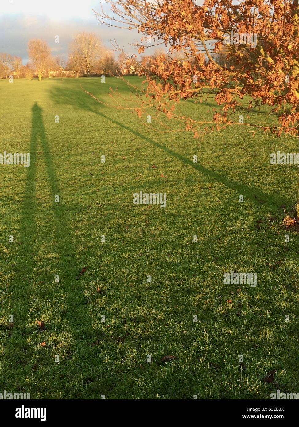 Long human shadows hi-res stock photography and images - Alamy