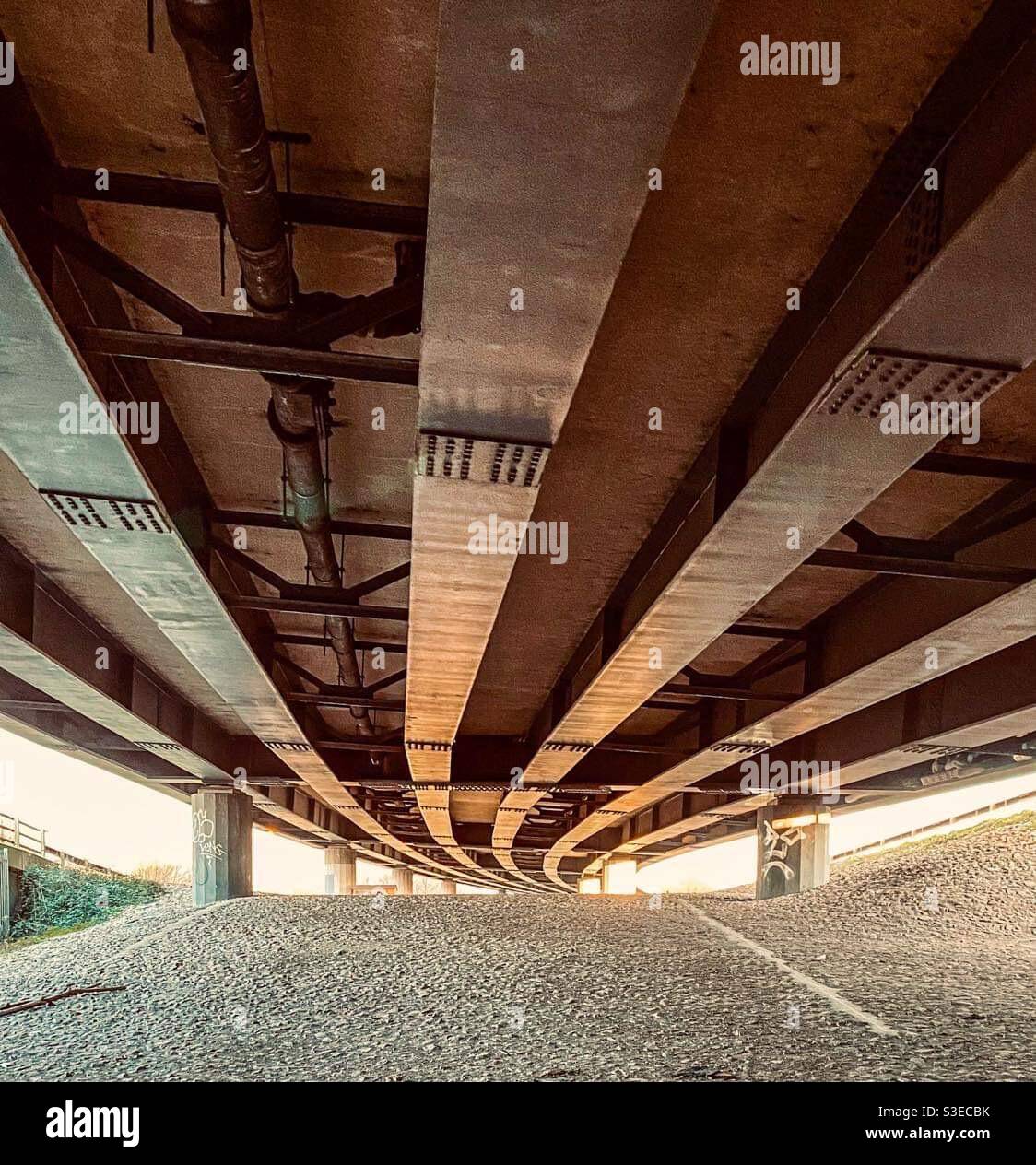 Highway from below Stock Photo - Alamy