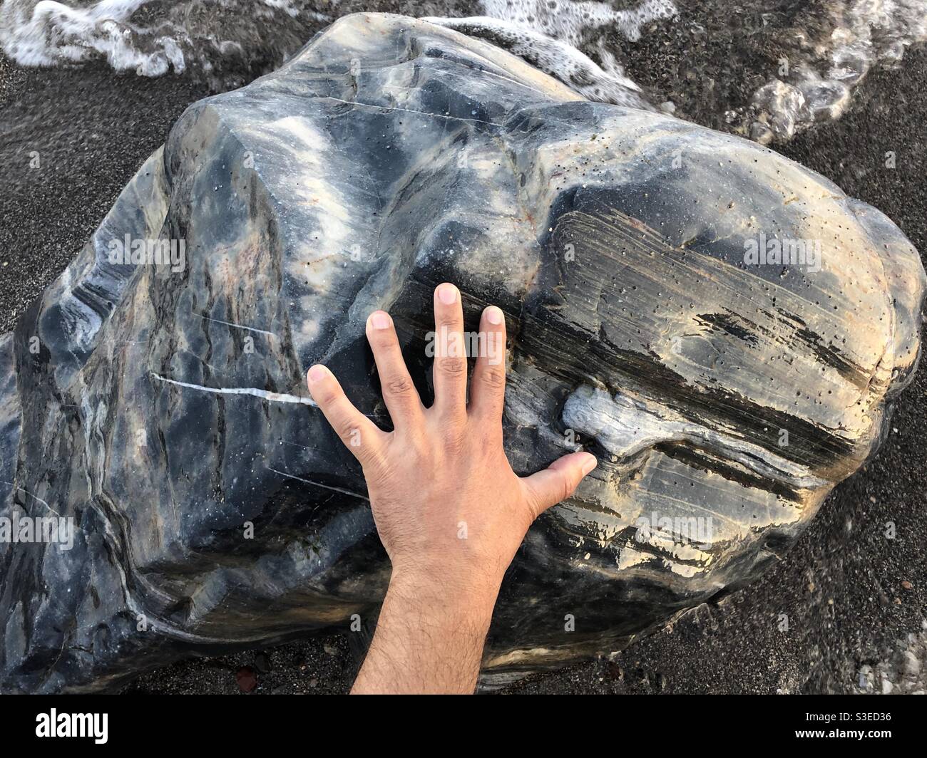 Touching concrete hi-res stock photography and images - Alamy