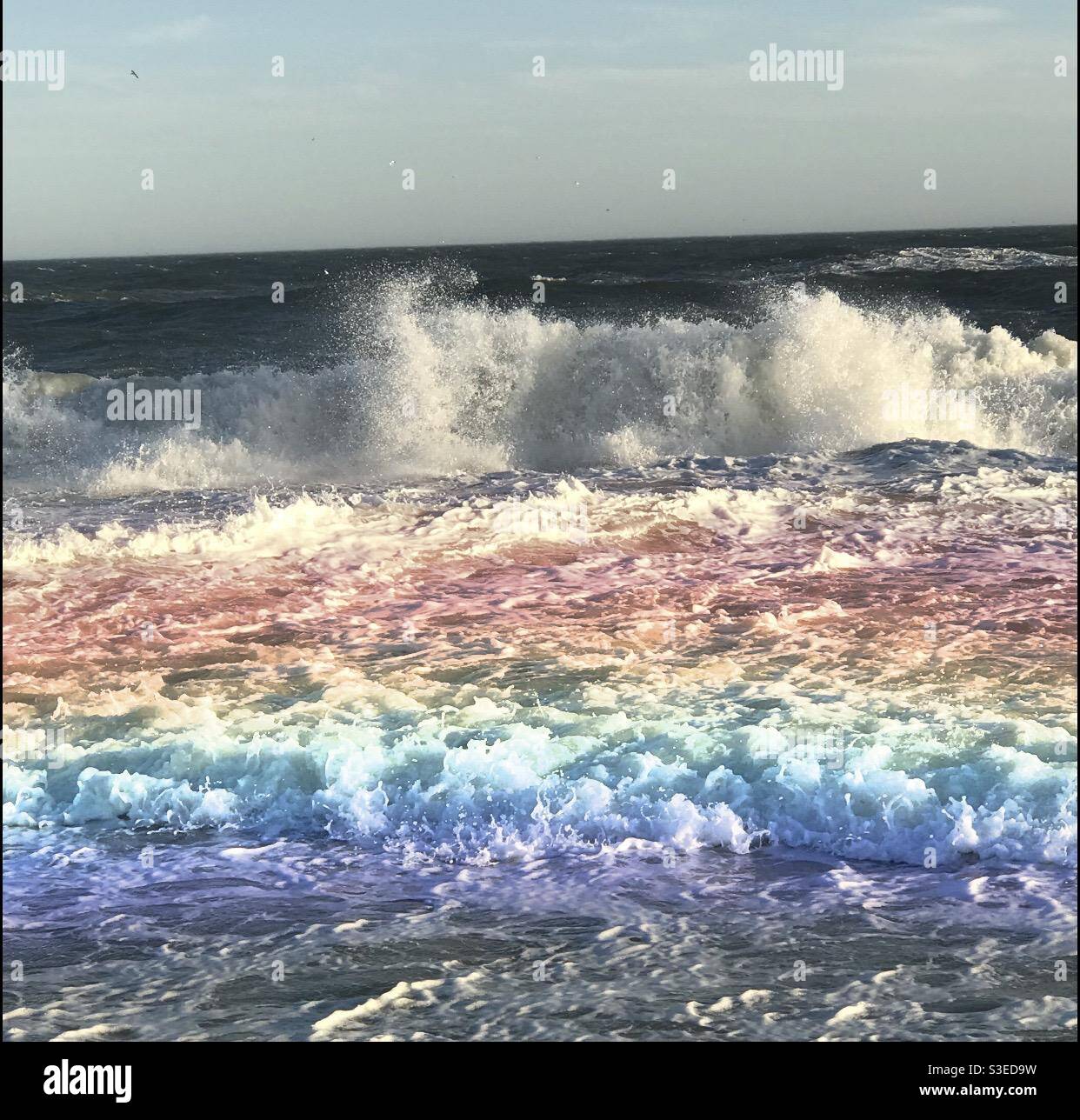 Serene ocean texture hi-res stock photography and images - Alamy