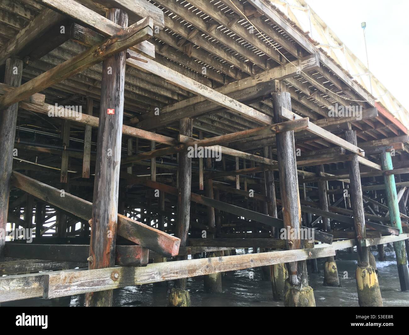 Pier wooden structure hi-res stock photography and images - Alamy
