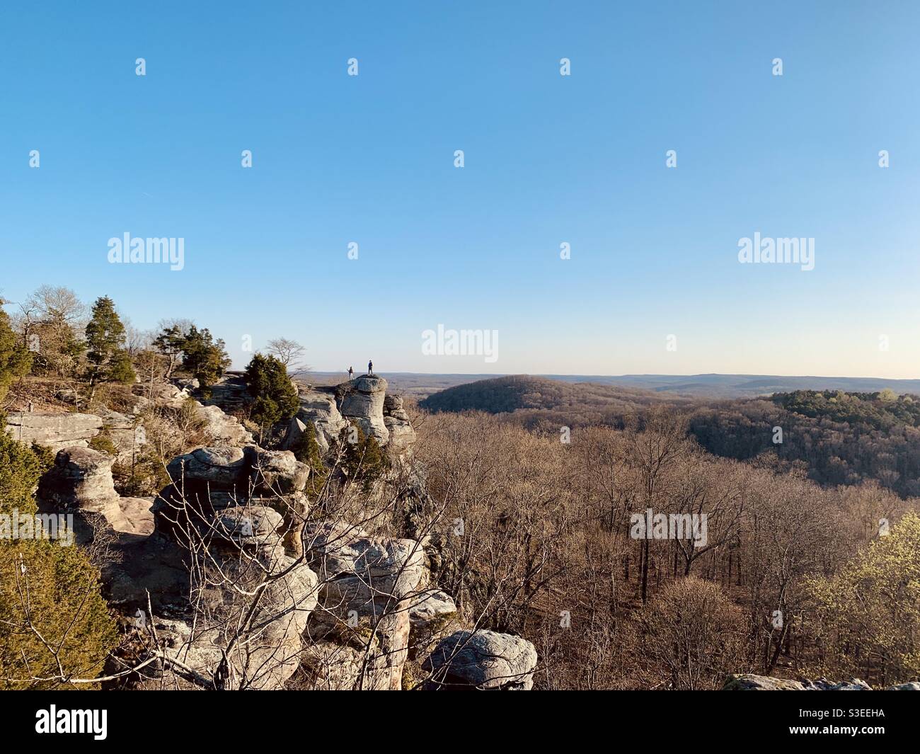 View of Shawnee National Forest Stock Photo - Alamy