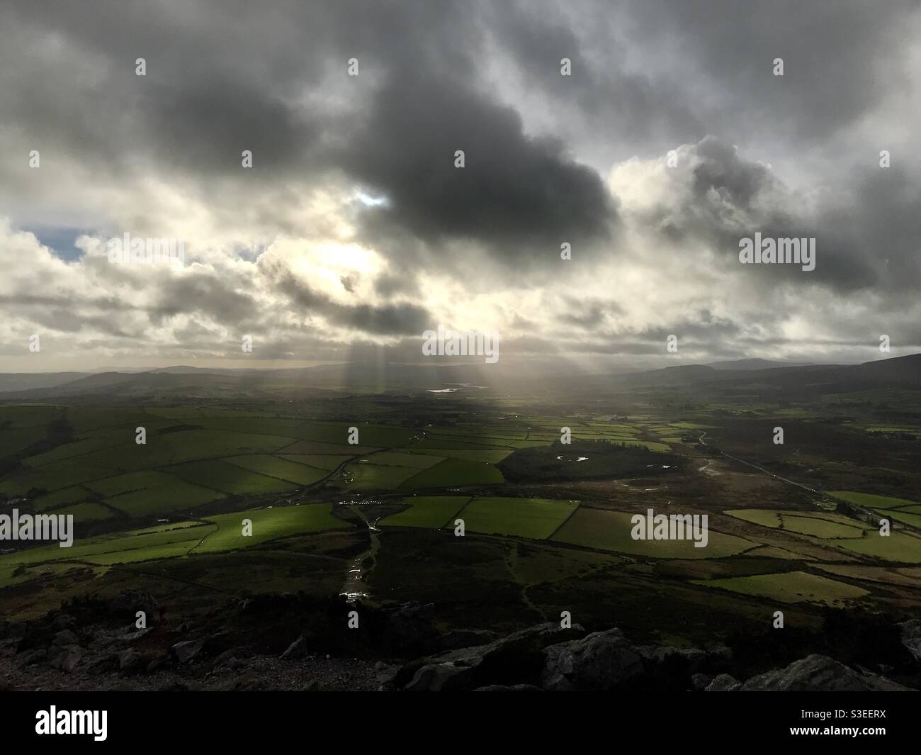 Landscape of ireland Stock Photo - Alamy