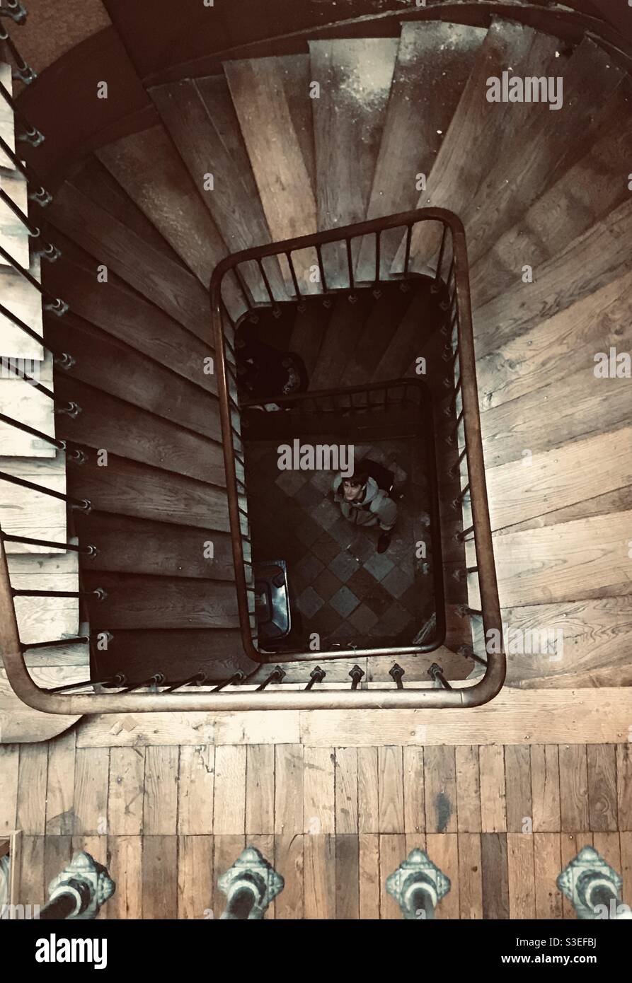 Fall of stairs Stock Photo - Alamy