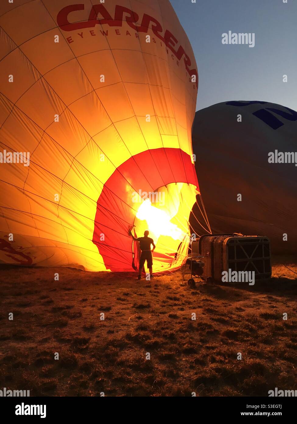 Fire balloon hi-res stock photography and images - Alamy