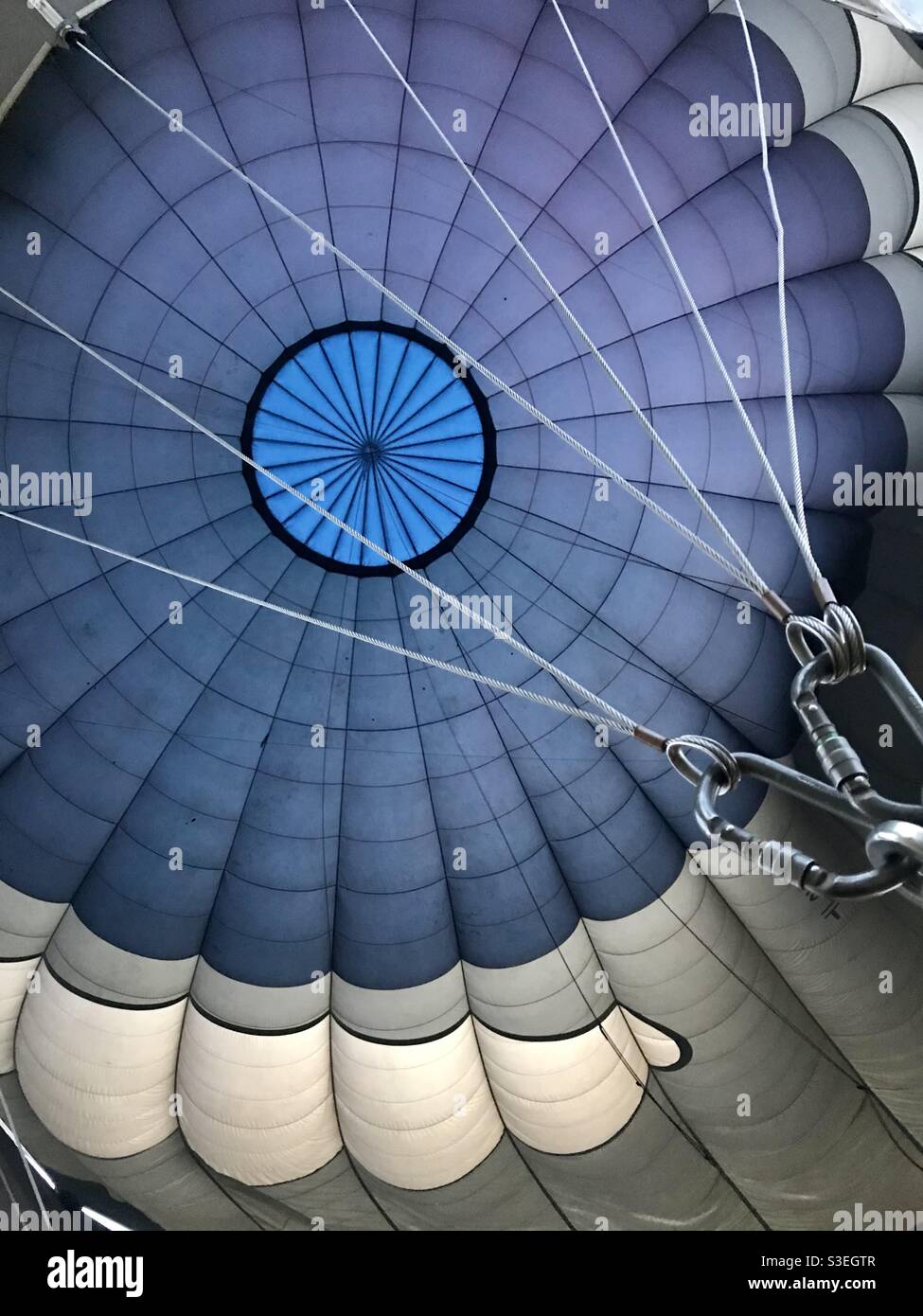 Inside of a parachute hi-res stock photography and images - Alamy