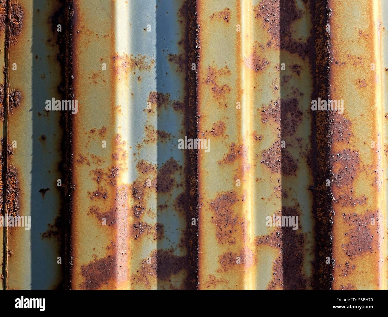 Rusted metal shipping container detail Stock Photo - Alamy