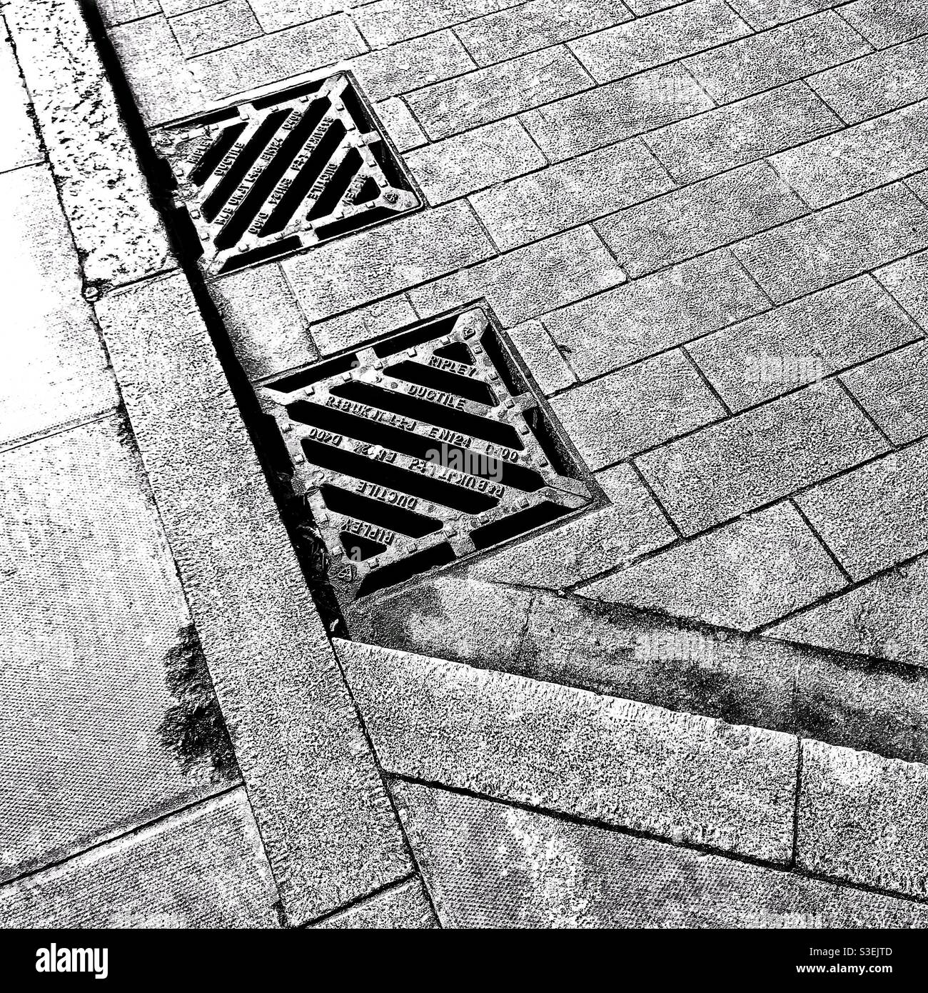 Geometry of the street Stock Photo - Alamy