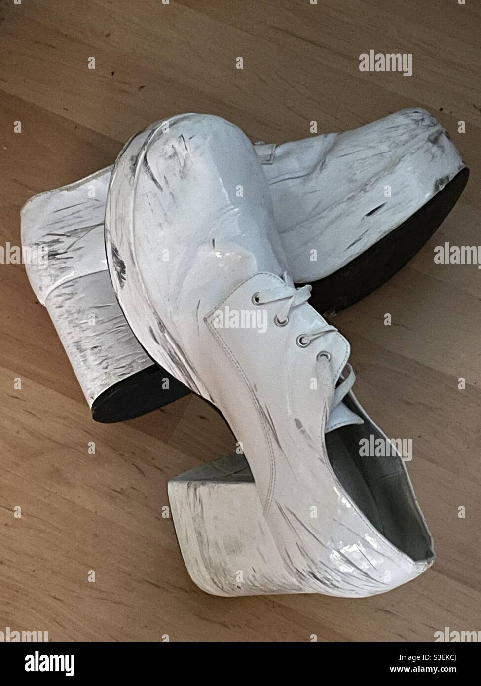 Scuffed shoes hi-res stock photography and images - Alamy