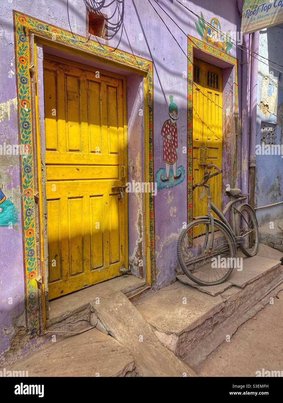 India backstreet hi-res stock photography and images - Alamy