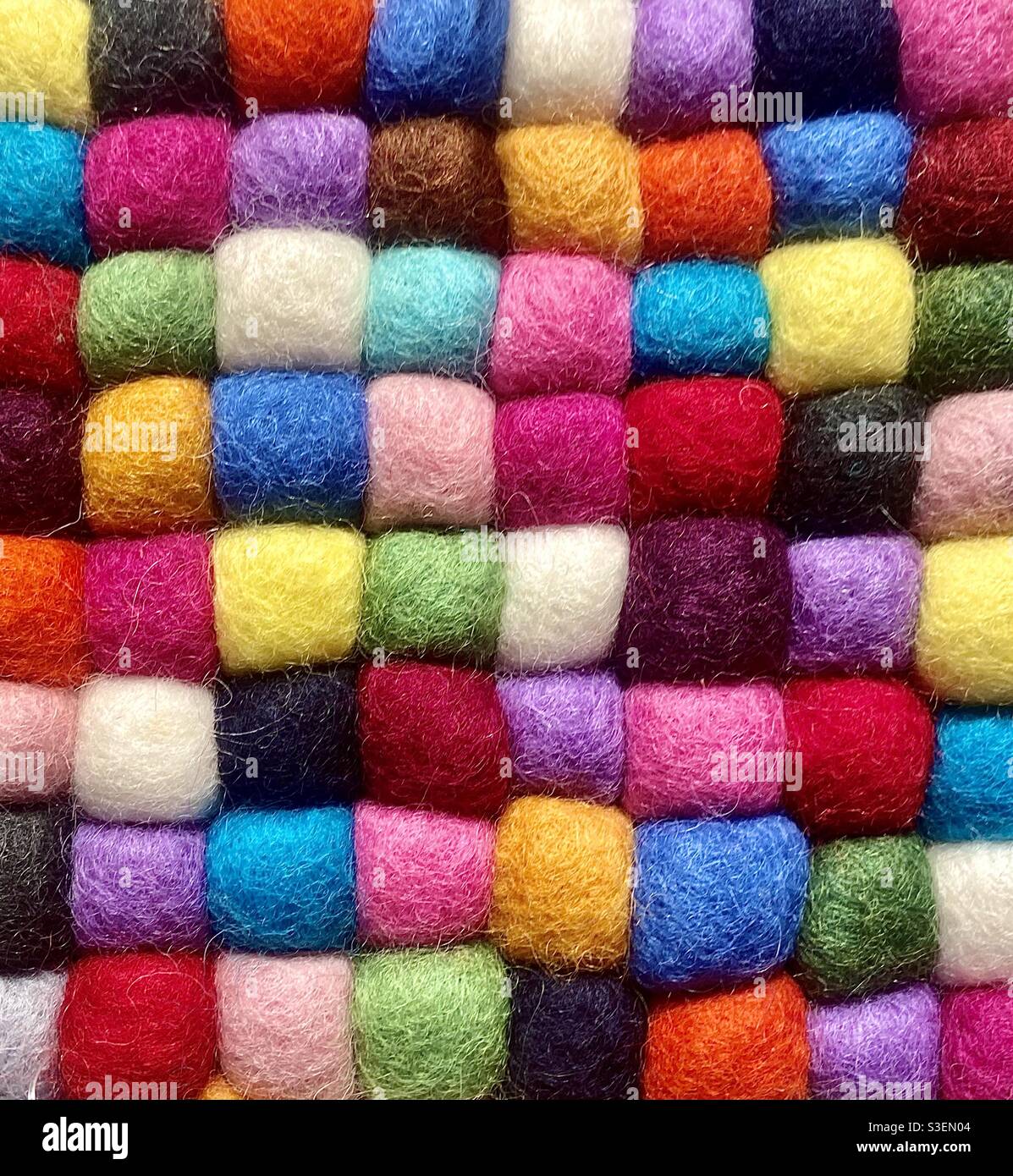 Colorful felts texture Stock Photo - Alamy