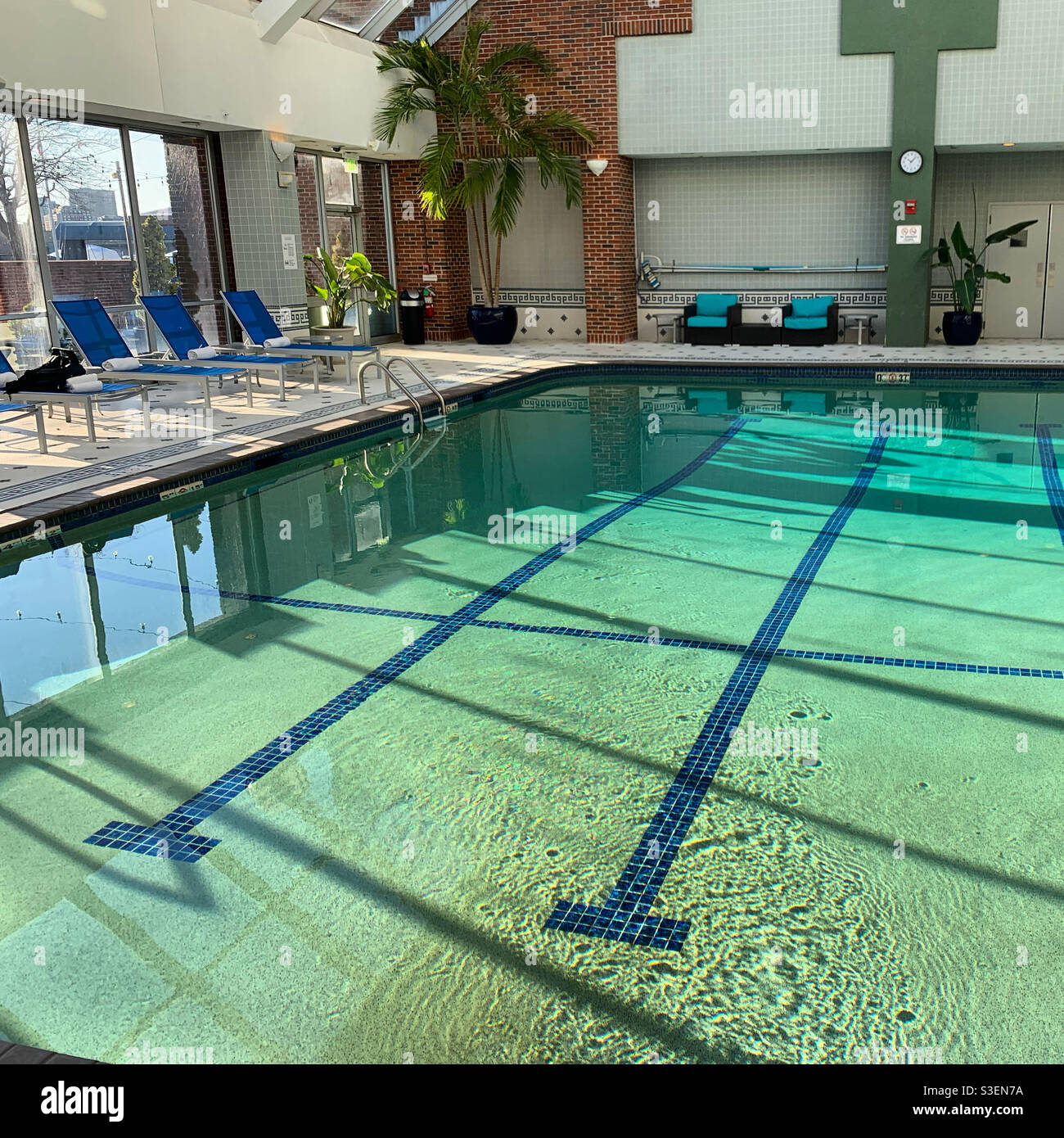 December, 2020, Pool, Royal Sonesta Boston, Cambridge, Massachusetts ...