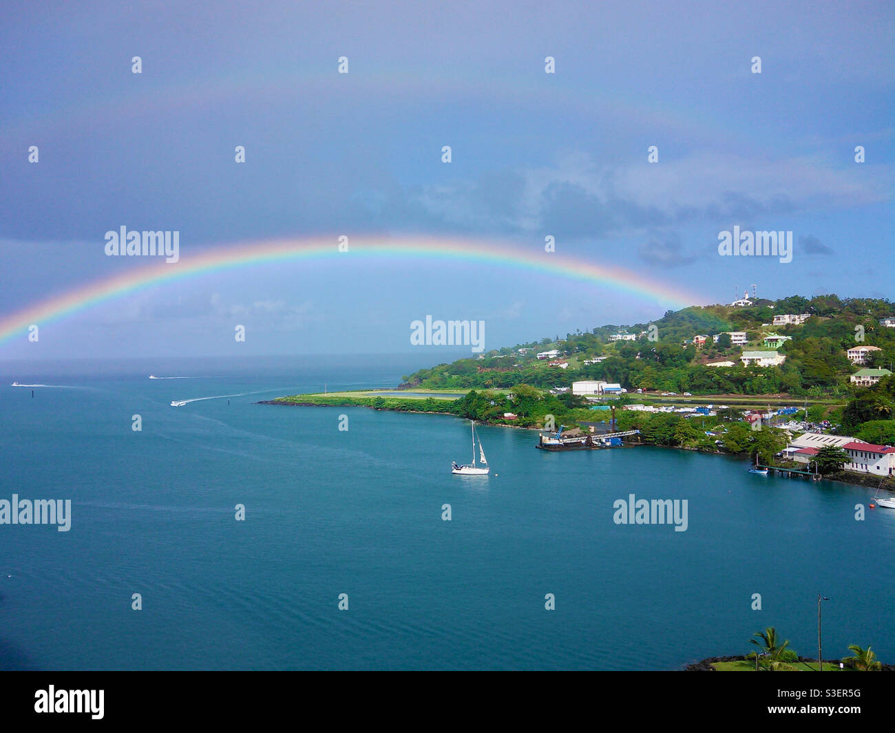 Rainbow island hi-res stock photography and images - Alamy