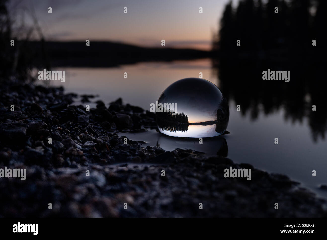 Adventure sunset scene hi-res stock photography and images - Alamy