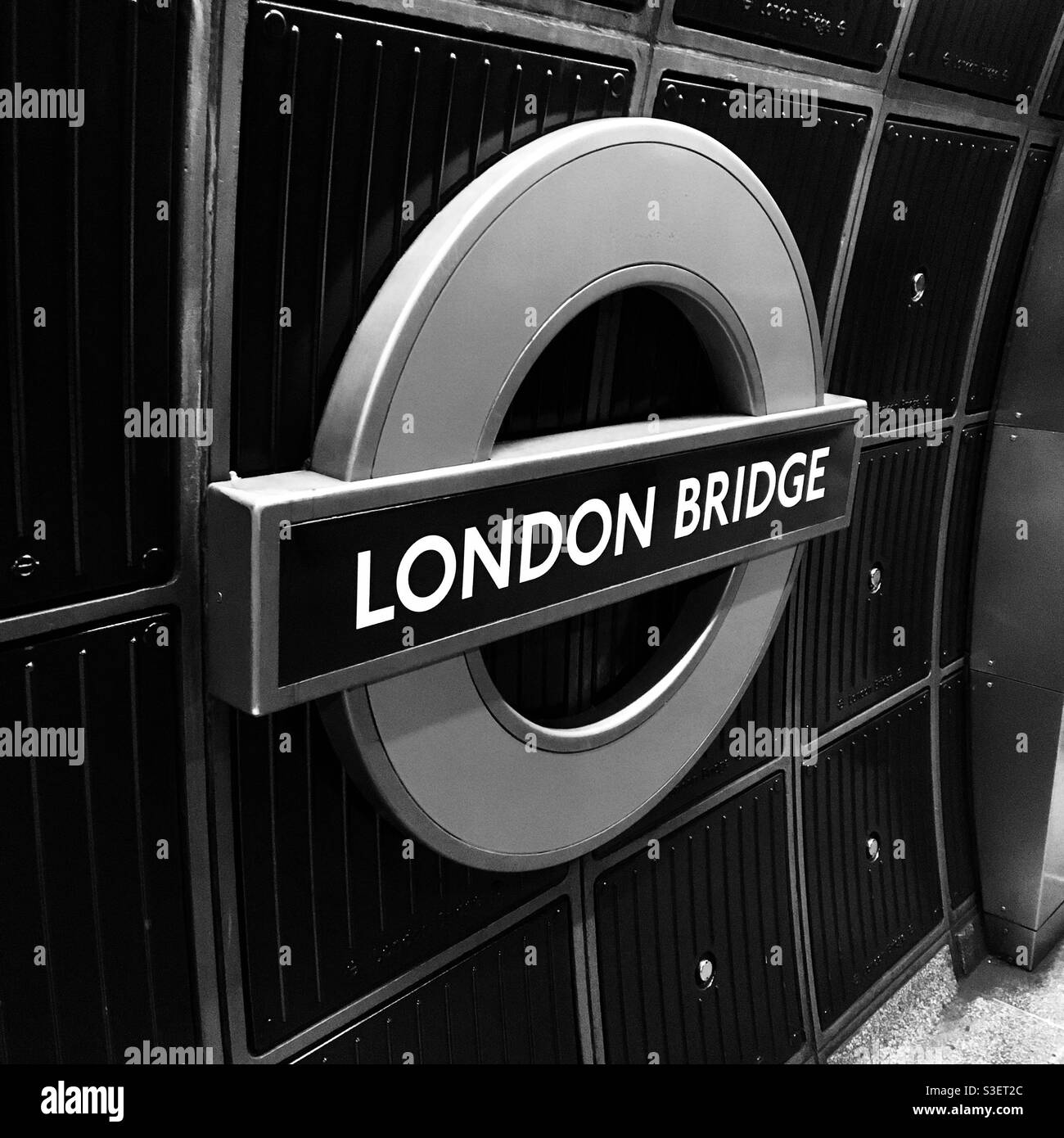 London underground station signs hi-res stock photography and images ...