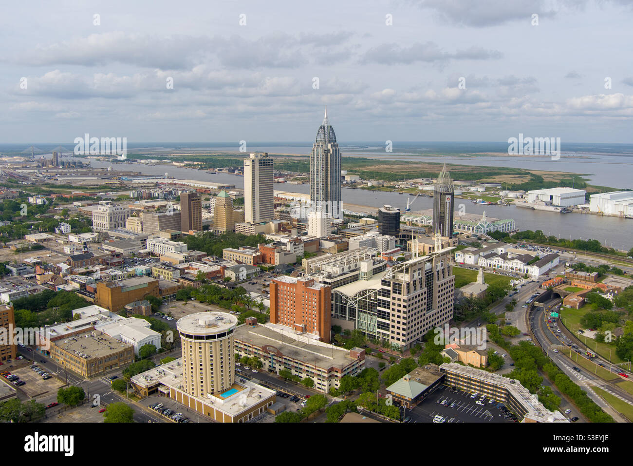 Downtown Mobile, Alabama Stock Photo - Alamy