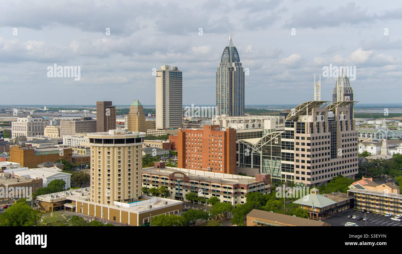 Downtown Mobile, Alabama Stock Photo - Alamy
