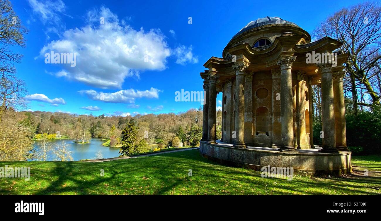 Stourhead national trust Stock Photo - Alamy