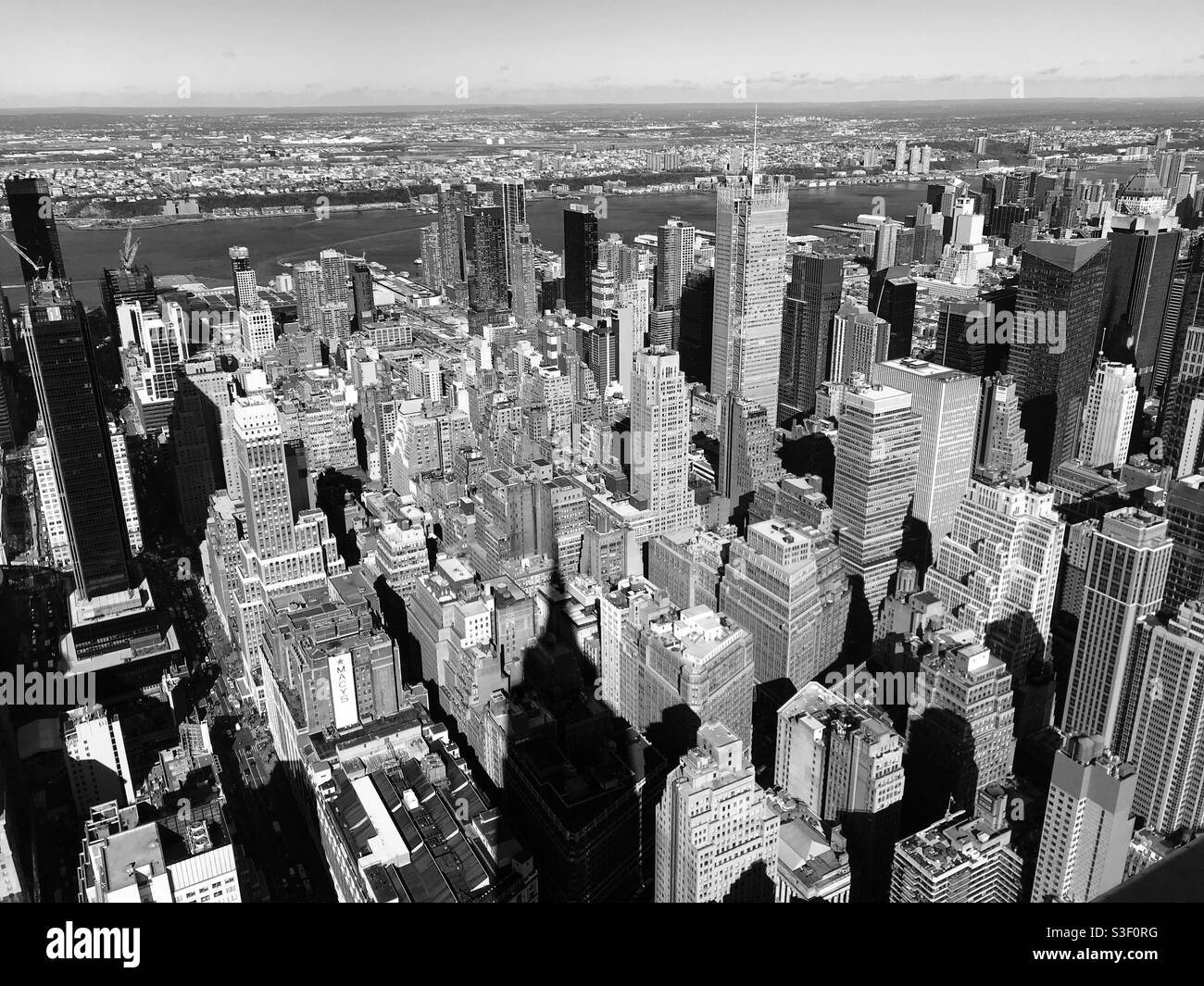 Empire State Building Shadow High Resolution Stock Photography and ...