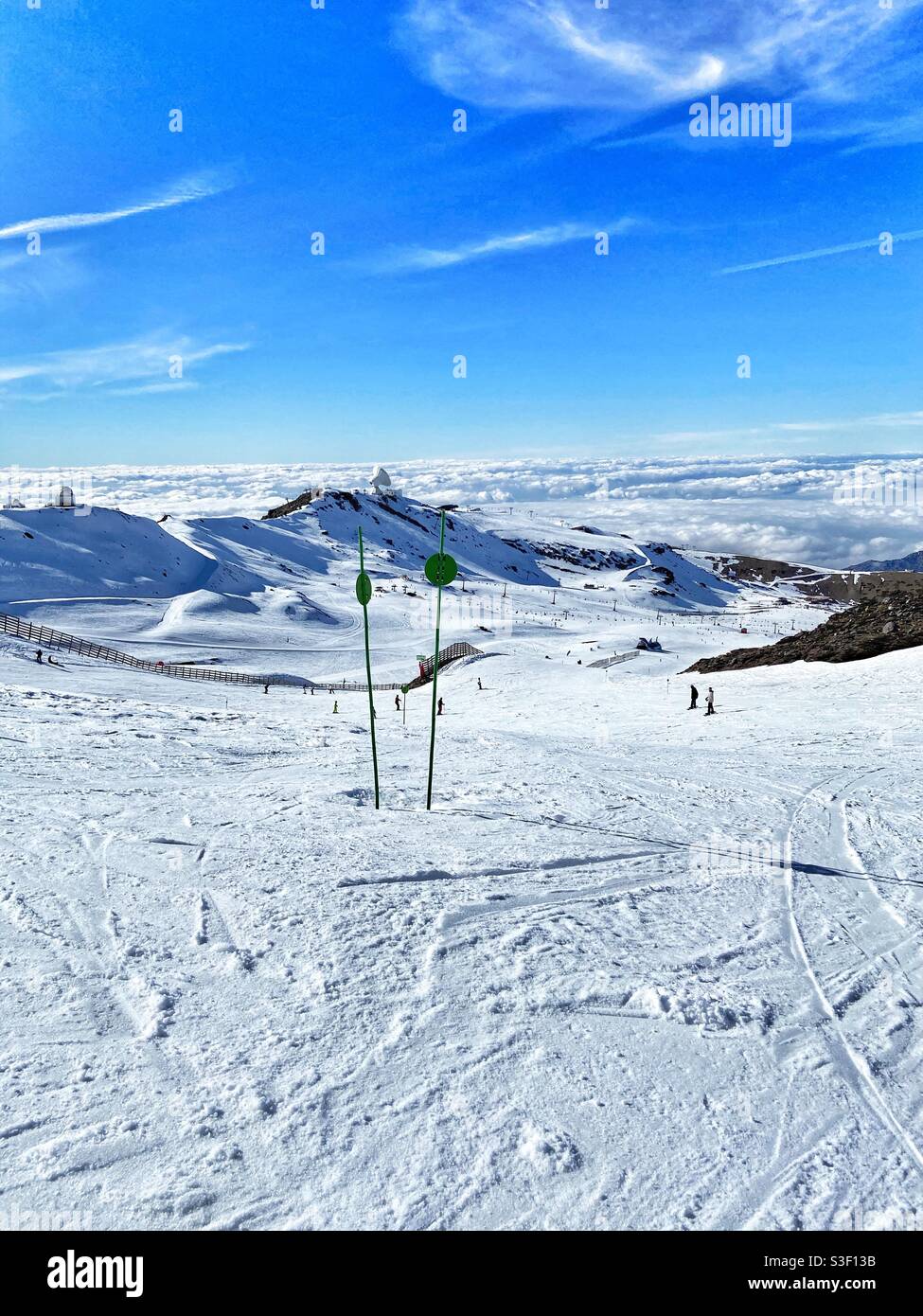 Sierra nevada spain ski resort hi-res stock photography and images - Alamy