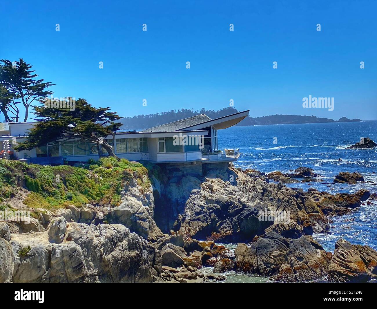 Butterfly house in Carmel-by-the-Sea Stock Photo - Alamy
