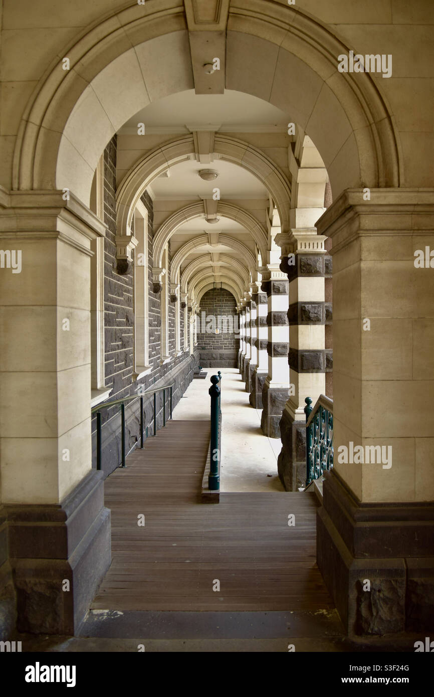 Architectural corridor hi-res stock photography and images - Alamy