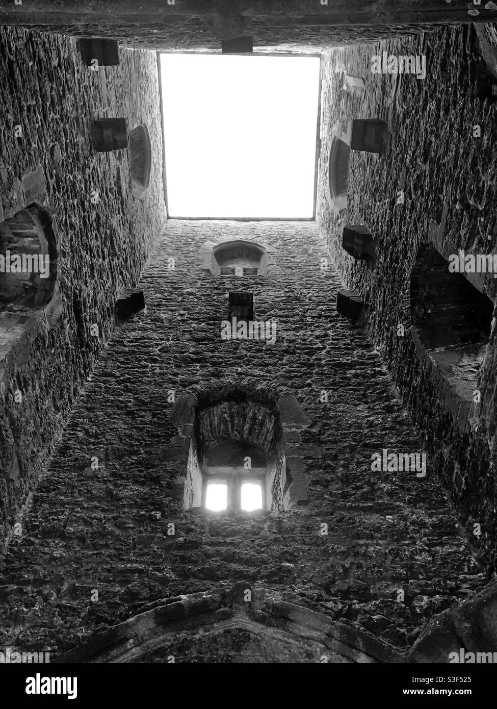 Glastonbury tor inside hi-res stock photography and images - Alamy