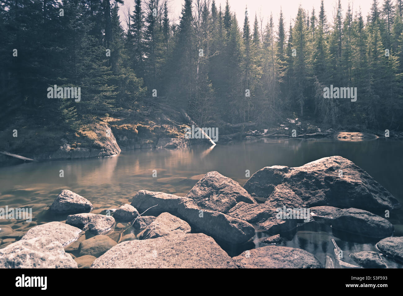 Peaceful nature spot hi-res stock photography and images - Alamy