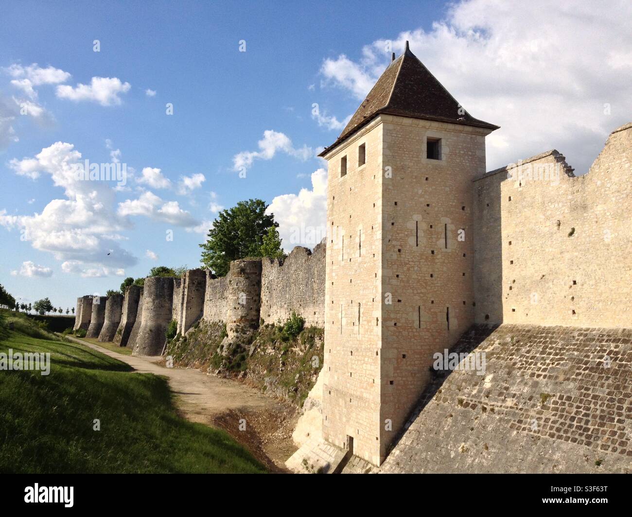 Medieval fortification in Provins, France Stock Photo - Alamy