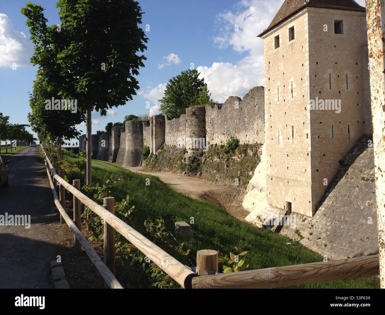 Medieval fortification in Provins, France Stock Photo - Alamy