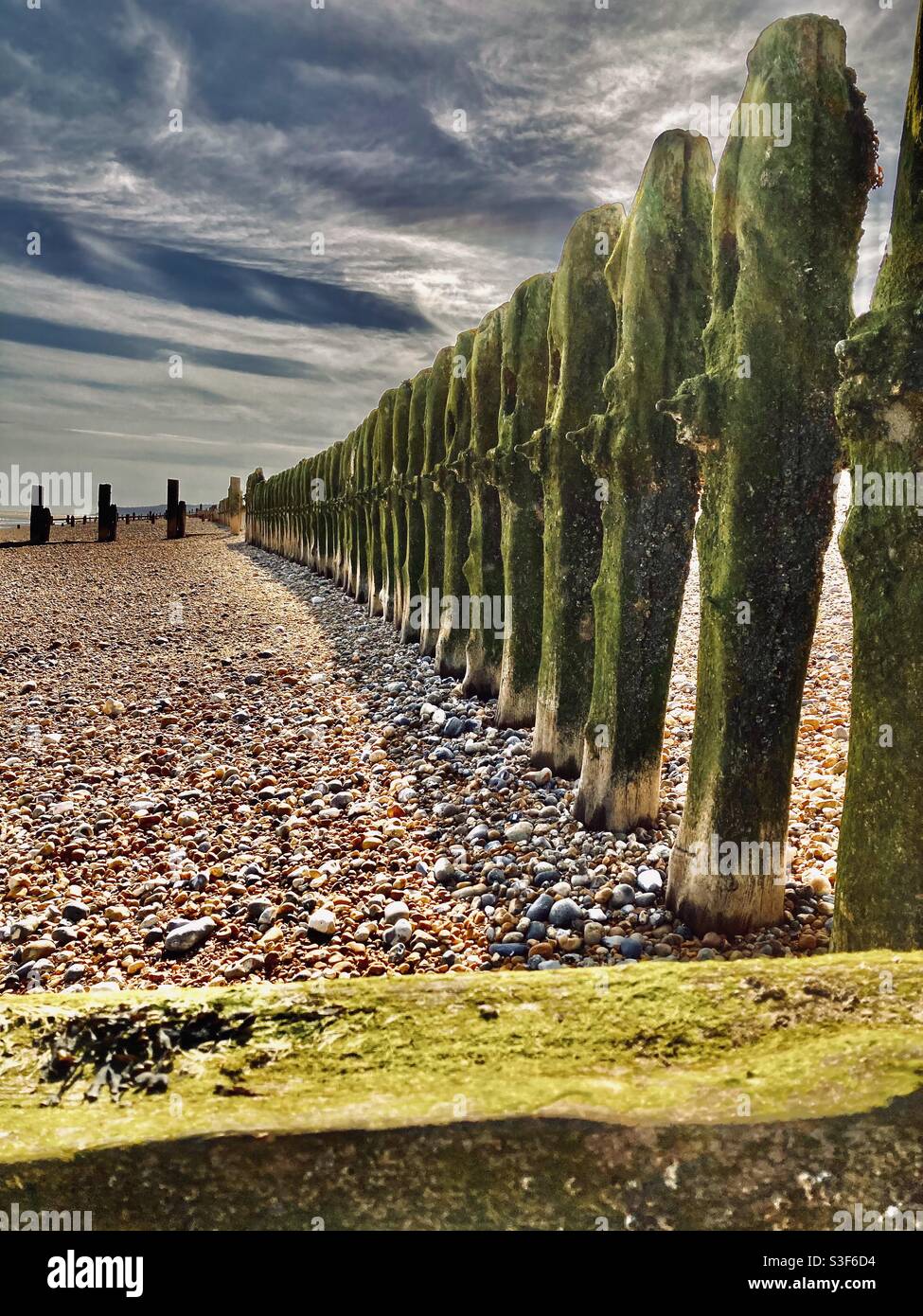Beach posts hi-res stock photography and images - Alamy