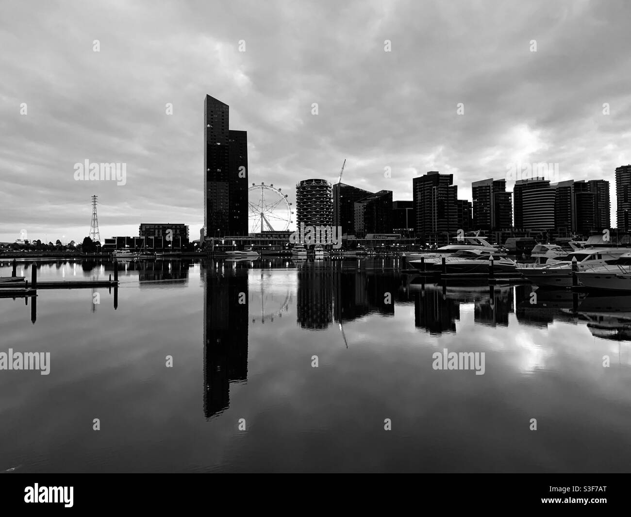 Victoria Harbour, Docklands, Melbourne Stock Photo - Alamy