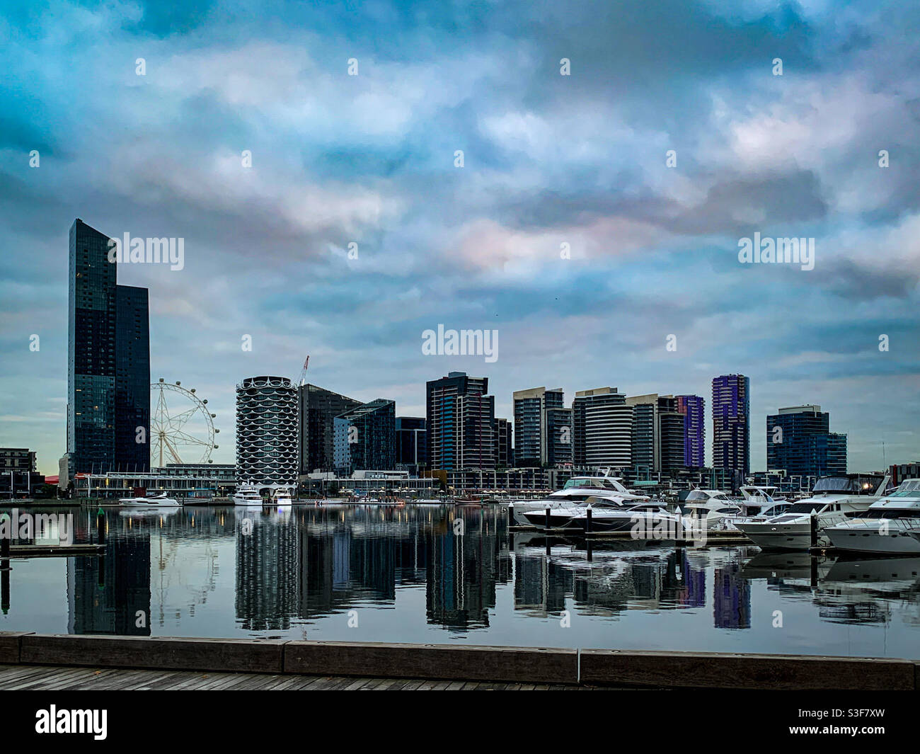 Victoria Harbour, Docklands, Melbourne Stock Photo - Alamy