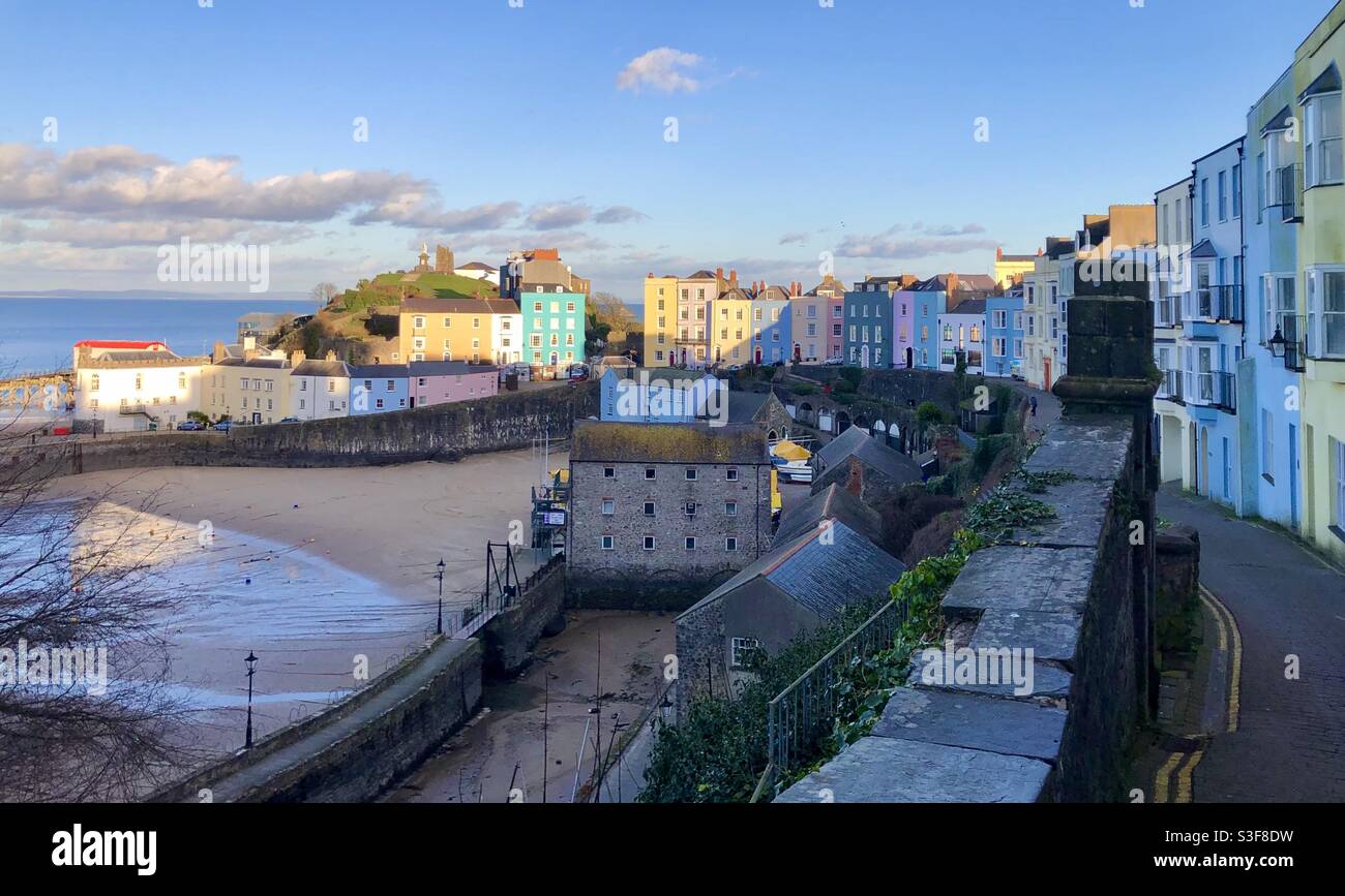 Tenby sunset hi-res stock photography and images - Alamy