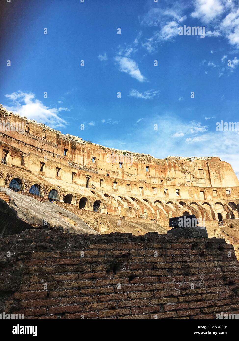 Inside the colosseum hi-res stock photography and images - Alamy