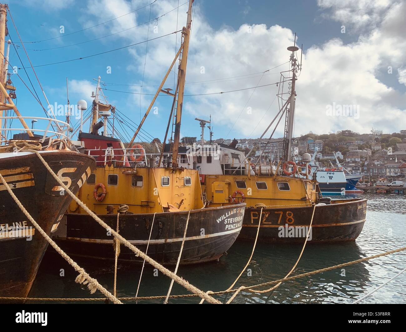 Trawler fleet hi-res stock photography and images - Alamy
